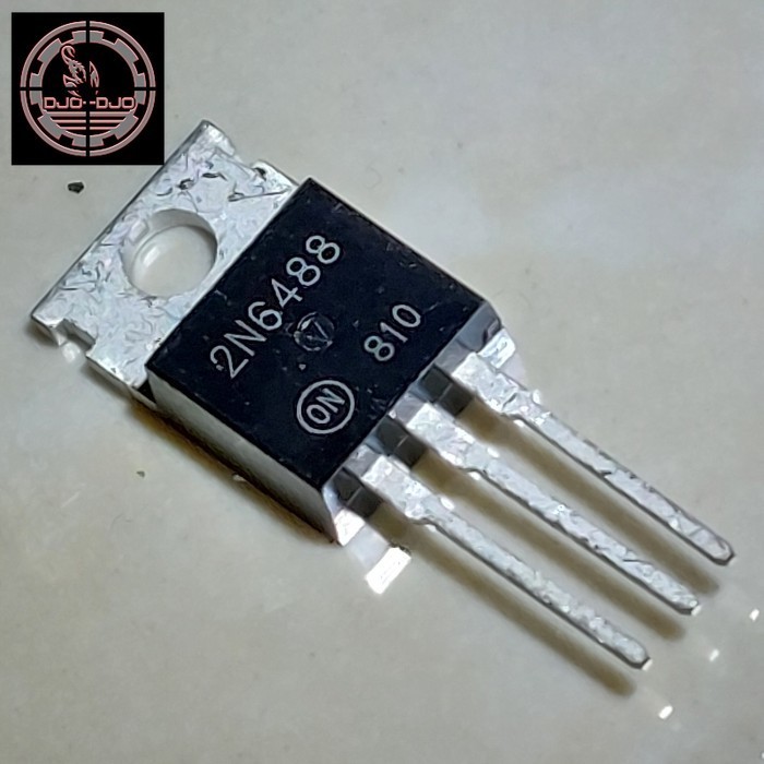 2n6488 To-220 2N 6488 Transistor 80V NPN 15A 5MHz Power 2N6488G ...