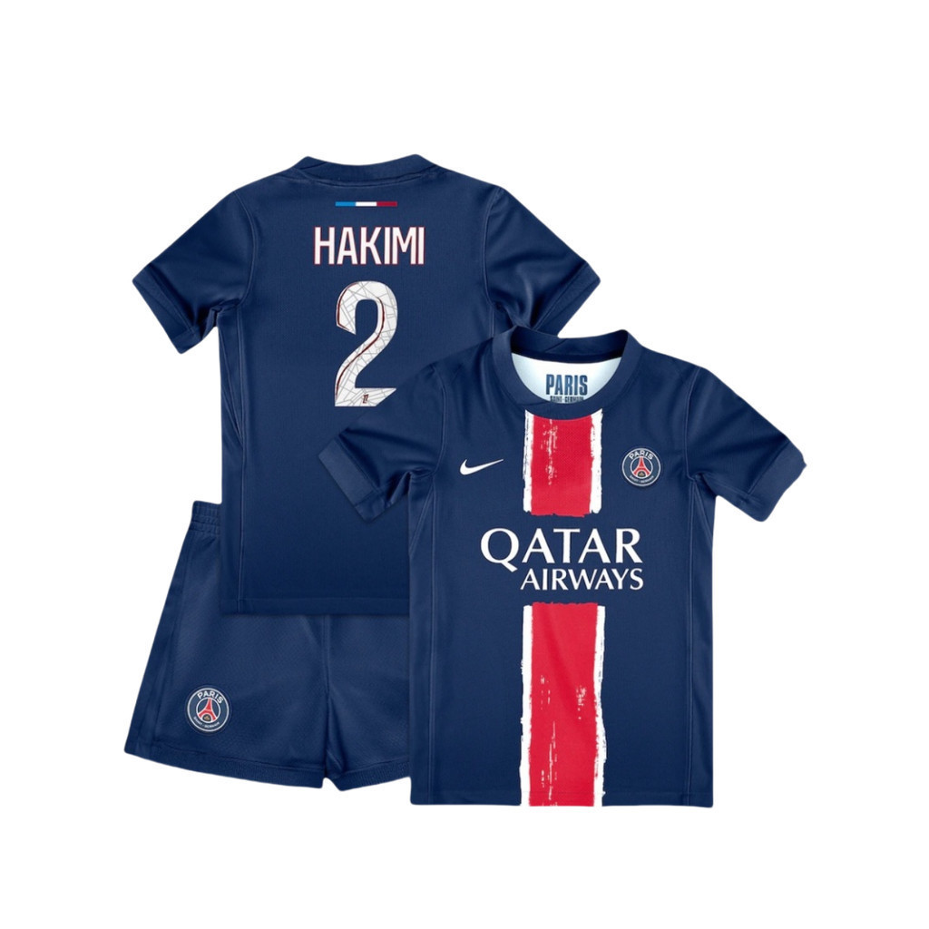 Fans Issue 24/25 PSG Home Children's Football Jersey Set for Jersey and ...