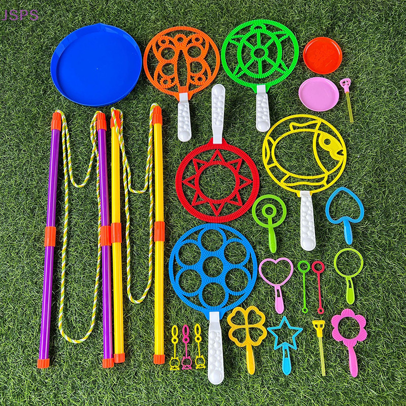 JSPS 1 Set Parent-child Interaction Props Children Big Bubbles Wand Kit ...