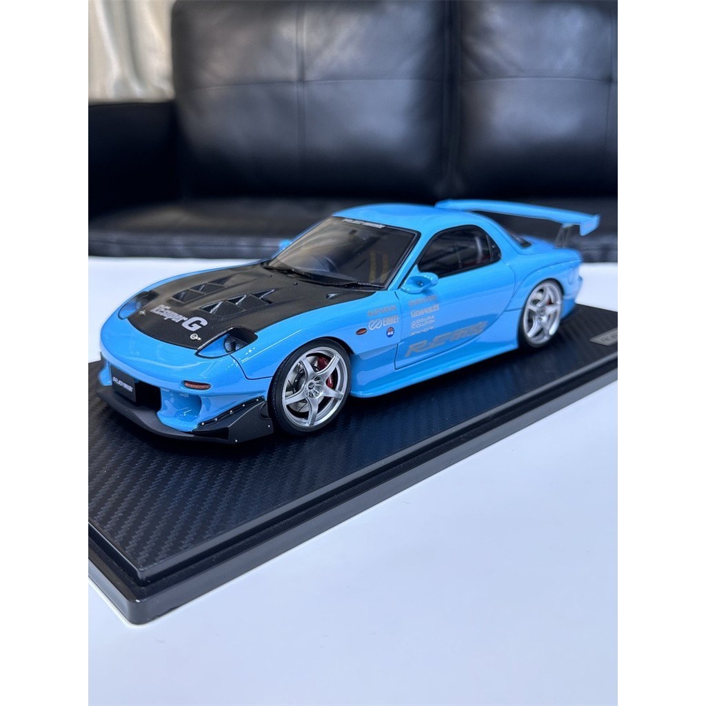 Ig 1: 18 Mazda RX7 Amemiya Modified Version FD3S RE Amemiya Resin Car Model | Shopee Malaysia