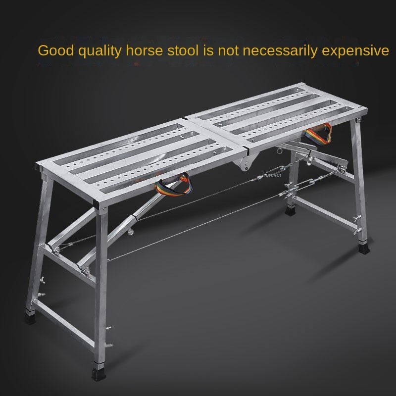 Heavy-Duty Folding Trestle Double Support Adjustable Trestle for Putty ...