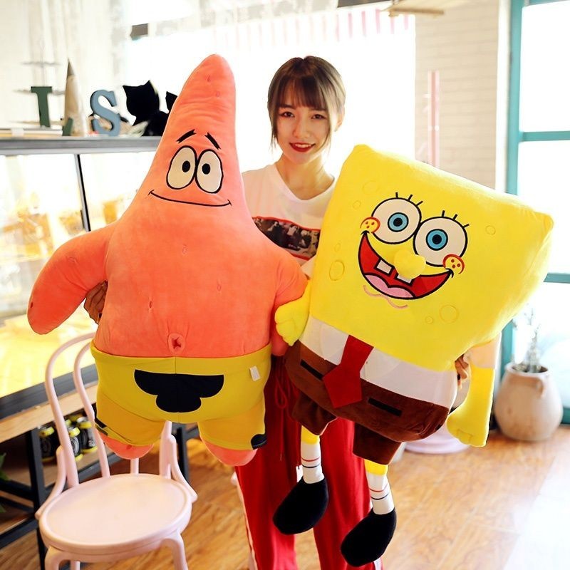 Spongebob SquarePants Doll Plush Toy Oversized Pie Daxing Doll Ragdoll ...