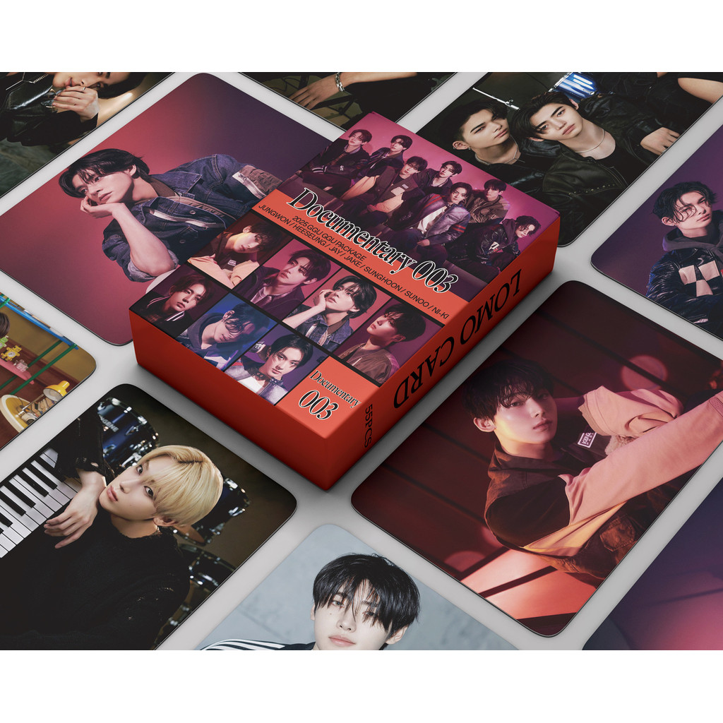 55pcs EN 2025 GGU GGU Package Lomo Cards 4th Anniversary Daydream ...
