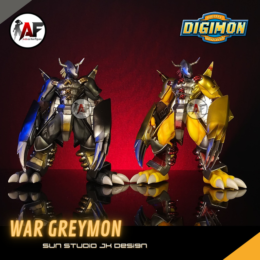 Digimon WarGreymon Black Sun Studio Action Figure JK Recast Design | Shopee Malaysia