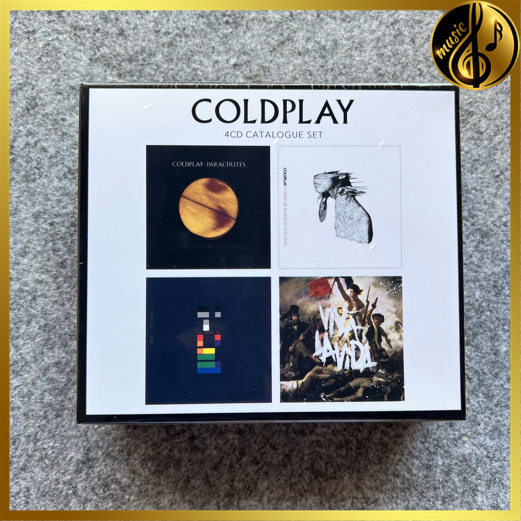 Coldplay Catalogue Set Original 4CD Album [Sealed] Brand New Available ...