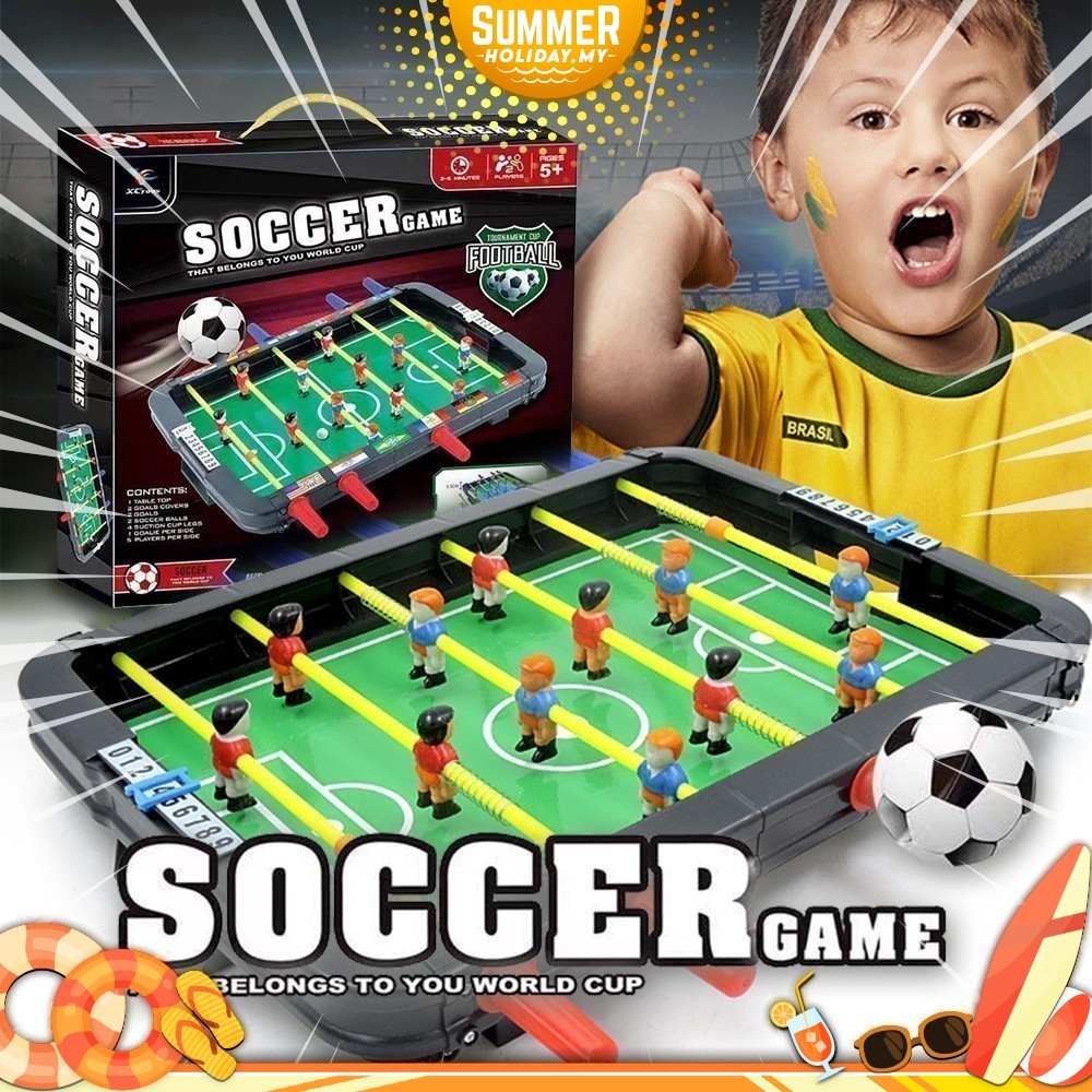 Soccer Game Board Game Children Football Sports Toy Mainan Bola Kanak ...