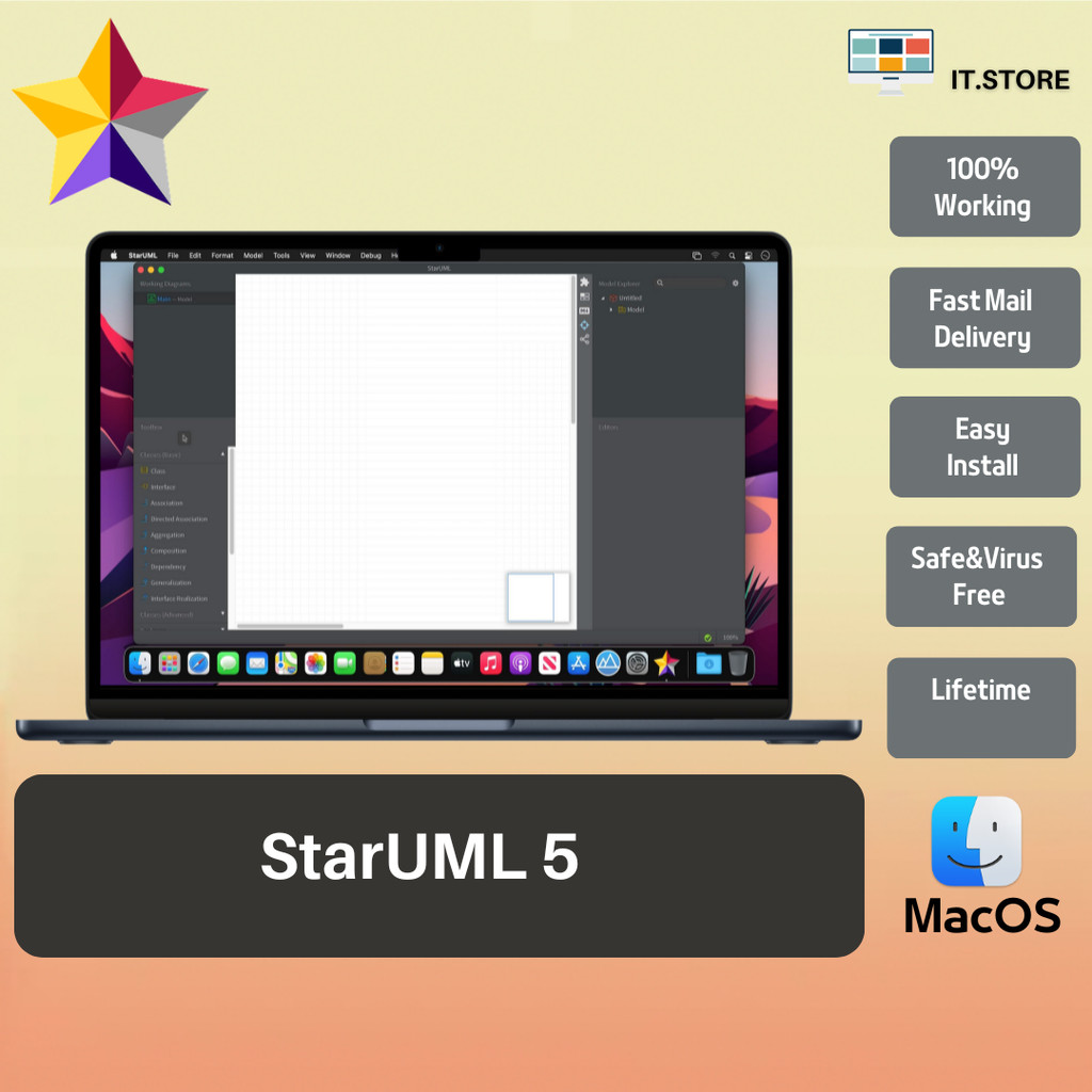 StarUML MacOS – Modern modeling tool for creating UML diagrams and ...