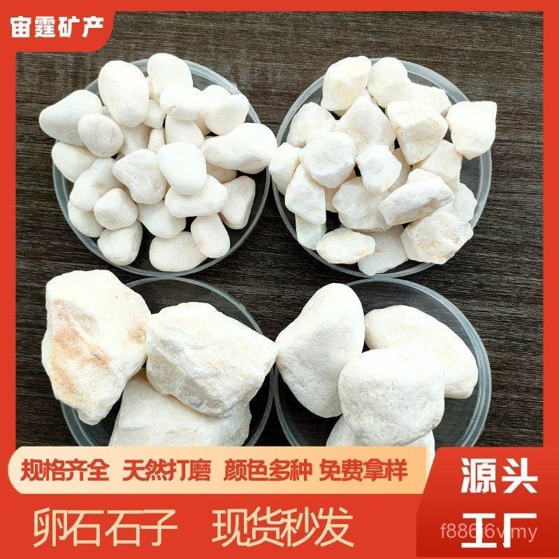 Pebble Manufacturer Supply Garden Landscape Stone Small Stone White ...