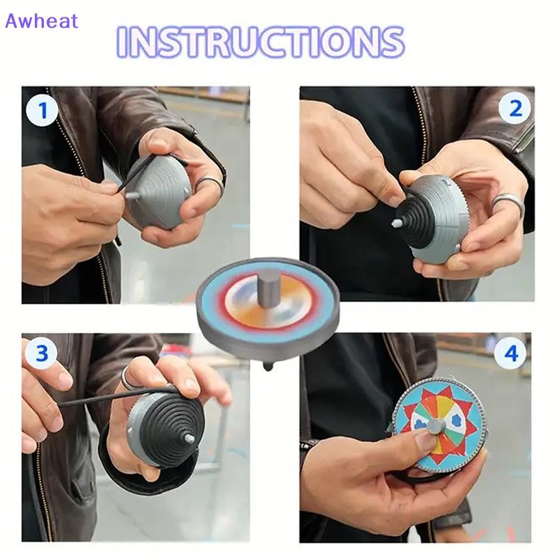 Awheat 3D Printing Paeng-y Spinning Tops Korean Folk Game Set Korean ...