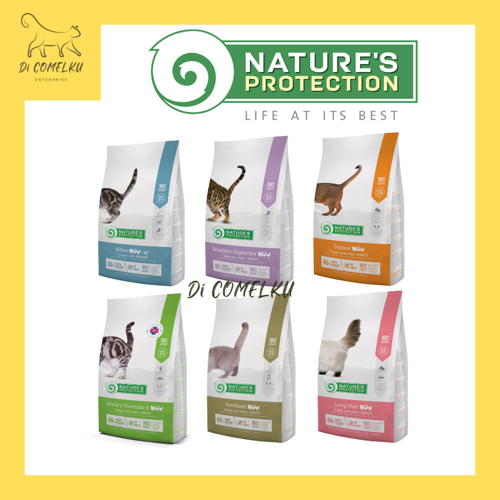 (7kg) NP Nature's Protection Super Premium Cat Food / Makanan Kucing NP ...