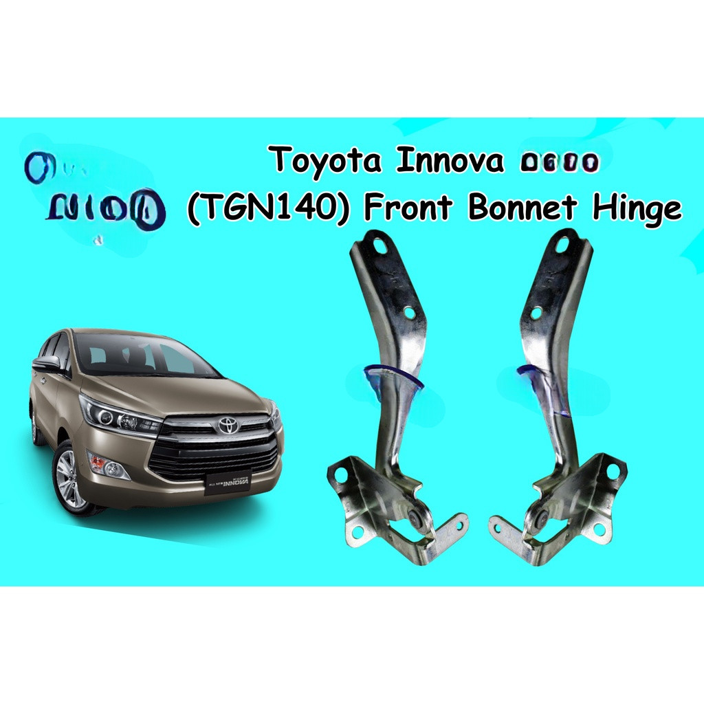 Toyota Innova TGN140 2016-2023 Front Bonnet Hinge Hood Hinge Hood Lock ...