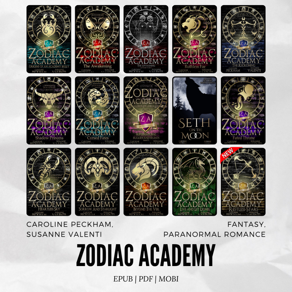 Zodiac Academy : Restless Stars | The Awakening | Ruthless Fae | The ...
