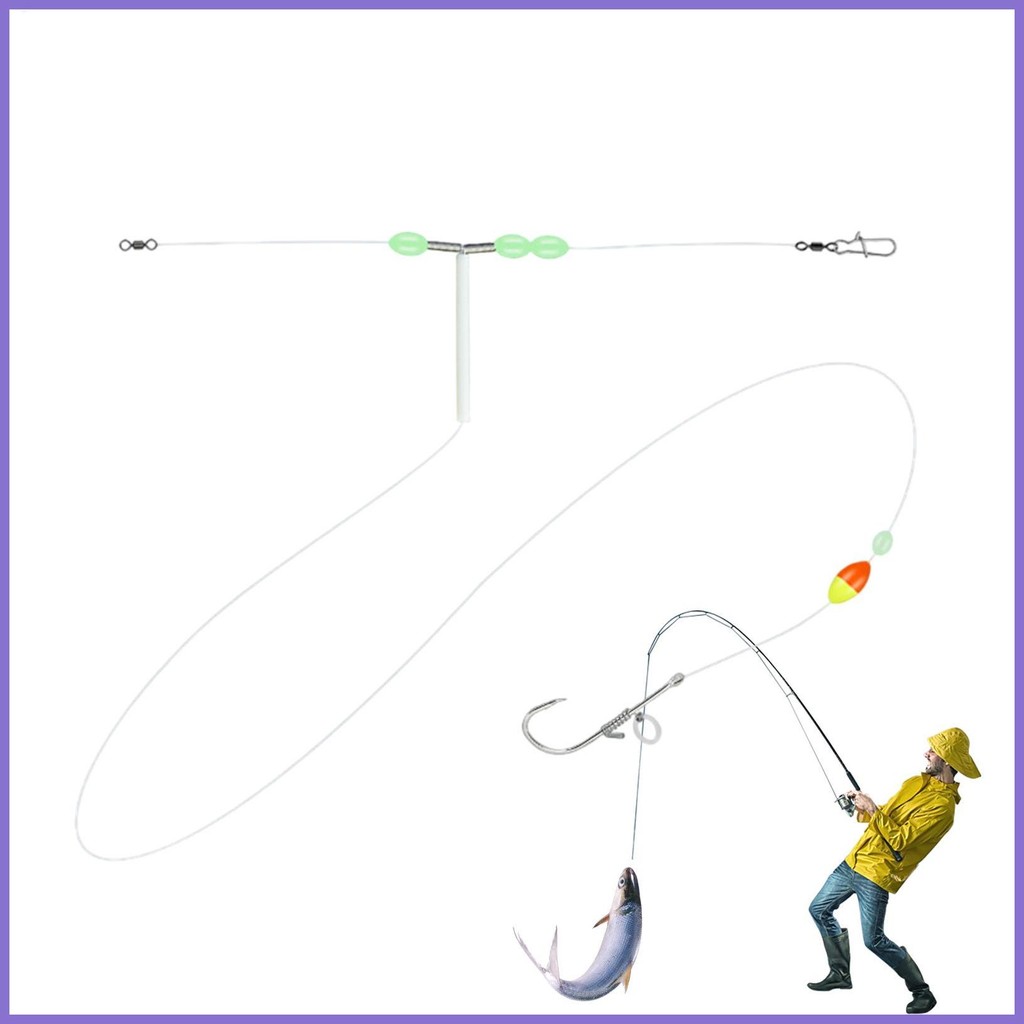 Surf Fishing Rigs Catfish Hook Pompano Rigs Shark Bluefish Long Casting ...