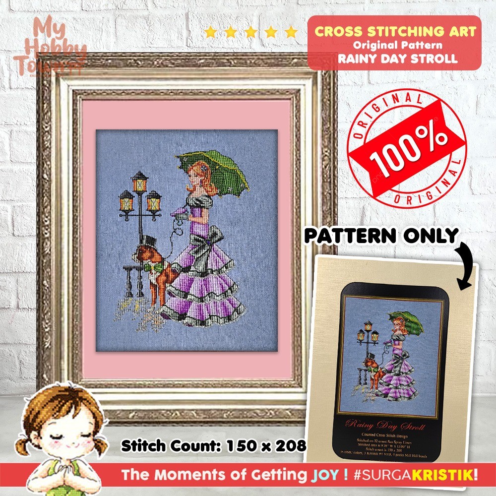 Original Strimin Kristik Embroidery PATTERN Original Cross Stitching ...