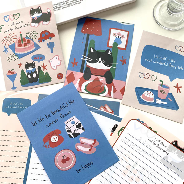 sampul duit raya sampul duit Cartoon Cute Envelope Cartoon Black Cat ...