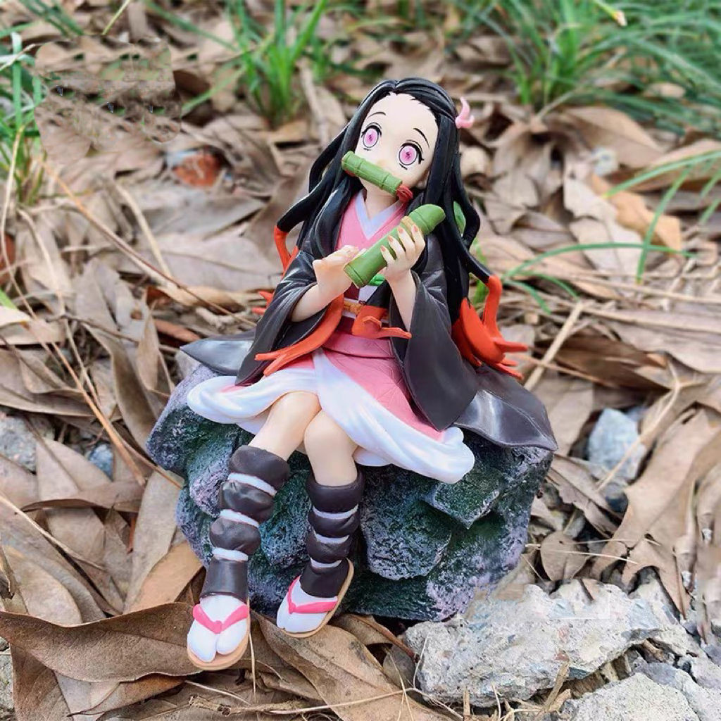 Demon Slayer Nezuko Kamado no yaiba Kamado Nezuko Anime hand-made model ...