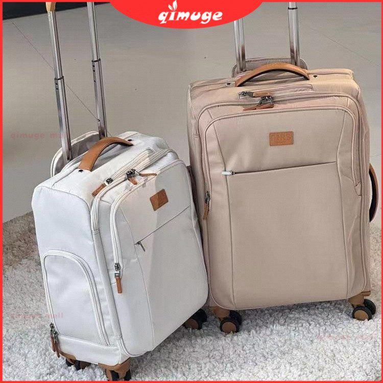 Oxford Cloth Waterproof Ultra Light Luggage 20 Inch Boarding Simple Casual Business Suitcase 20 ...