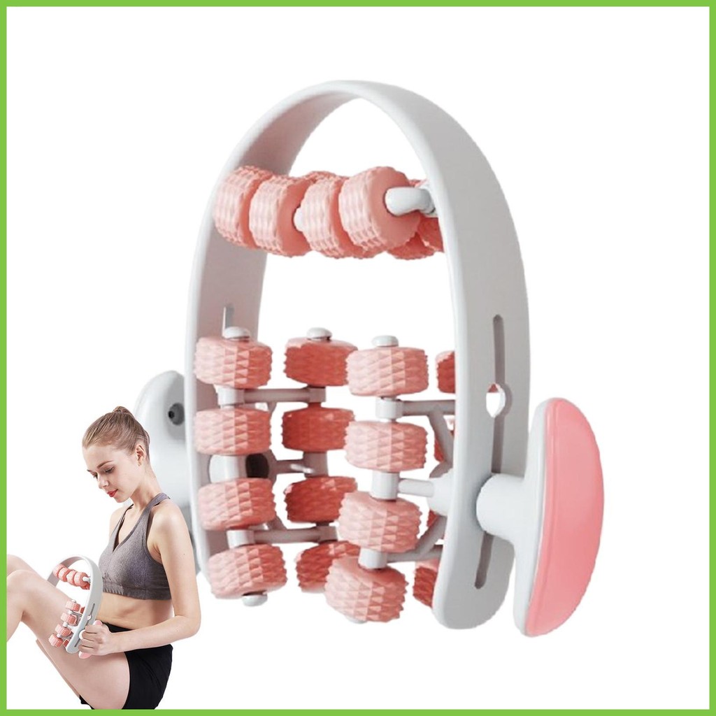 Trigger Point Massage Roller Ergonomic Sturdy Muscle Roller and Leg ...