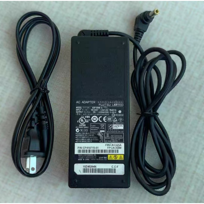 Fujitsu laptop power adapter ADP-80NB A laptop charger cable 19V4.22A ...
