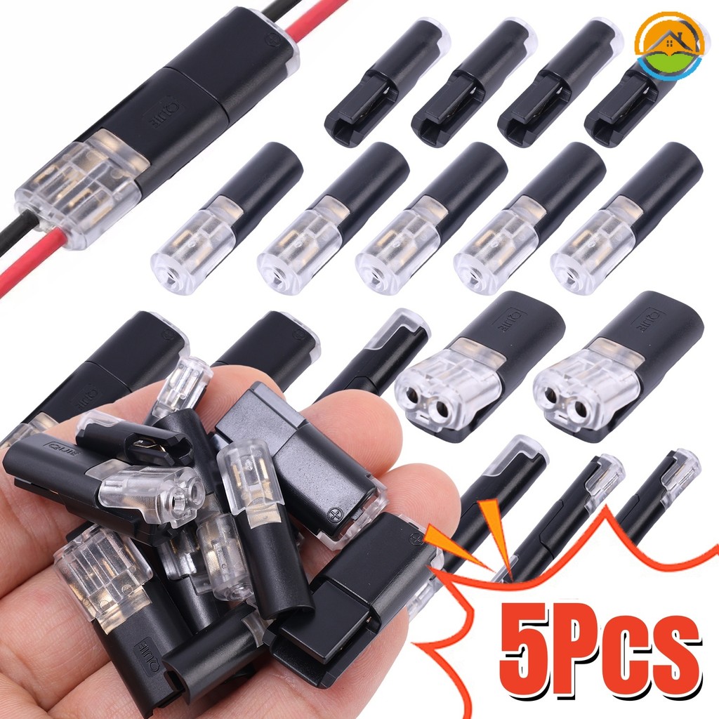 Portable Dual Head Wire Connector - Durable Fireproof Plug Wire Adapter ...