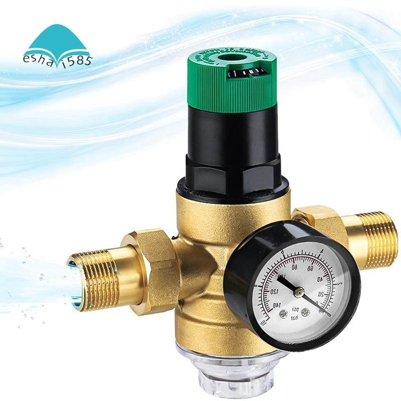 Metal Water Pressure Regulator Water 3/4 Inch, Water Pressure Regulator ...