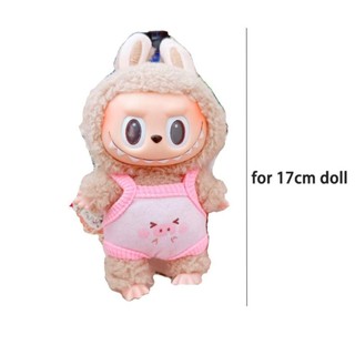 LANJ Labubu Doll Clothes, Labubu Time To Chill Filled Handmade Labubu ...
