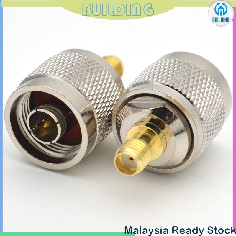 sma to N type connector female rg58 rg8 lpda Copper N Male-SMA Male RF ...