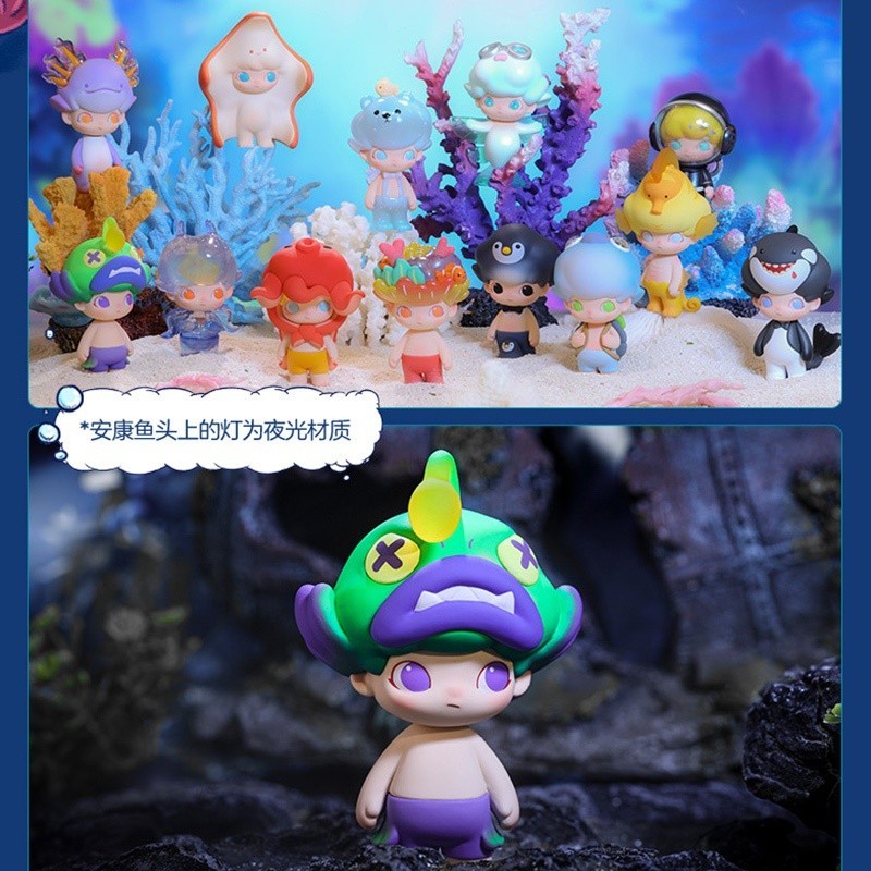 POPmart Dimoo Aquarium Series Blind Box Birthday Gift Trendy Hand ...