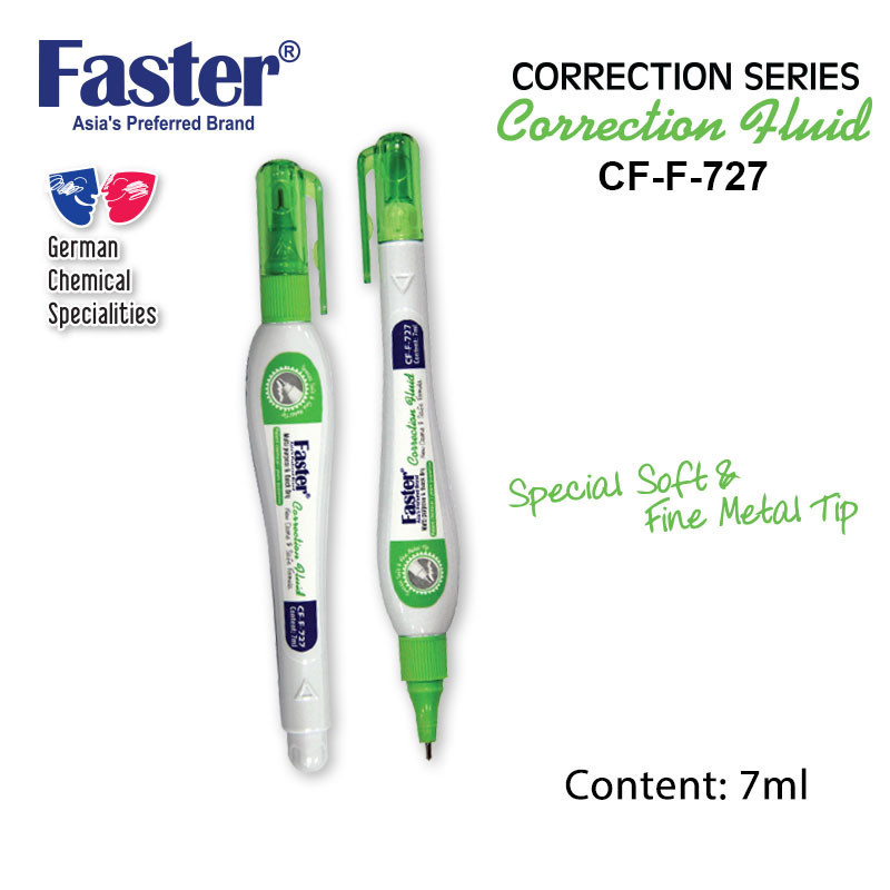 Faster CP-F-727 Correction Fluid 7ml (1 pc only) | Shopee Malaysia