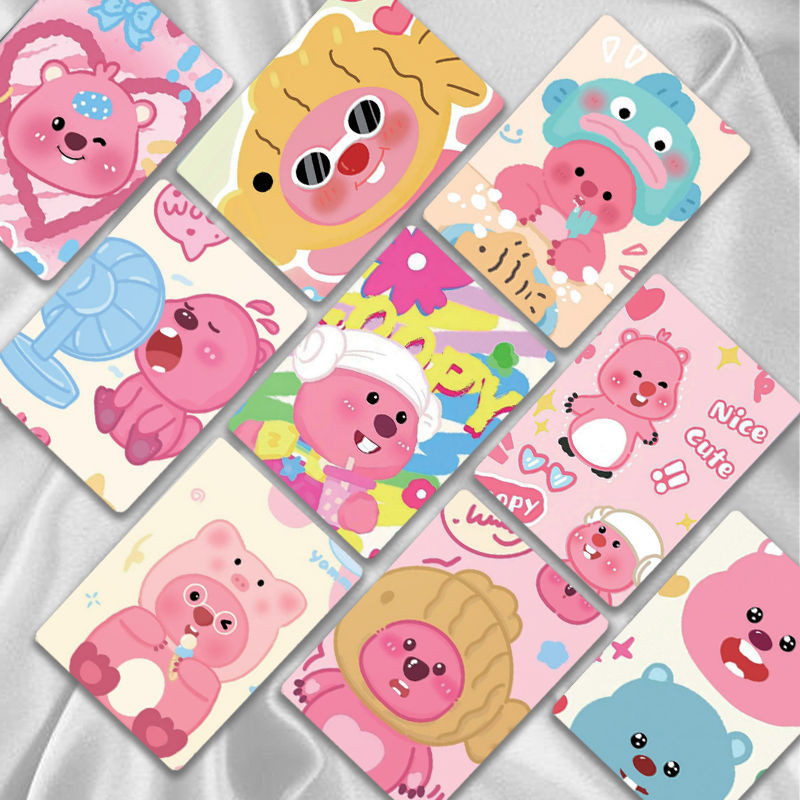 Loppy Photocard 50 Anime Cartoon Laser LOMO Card Postcard Boxed Flash ...