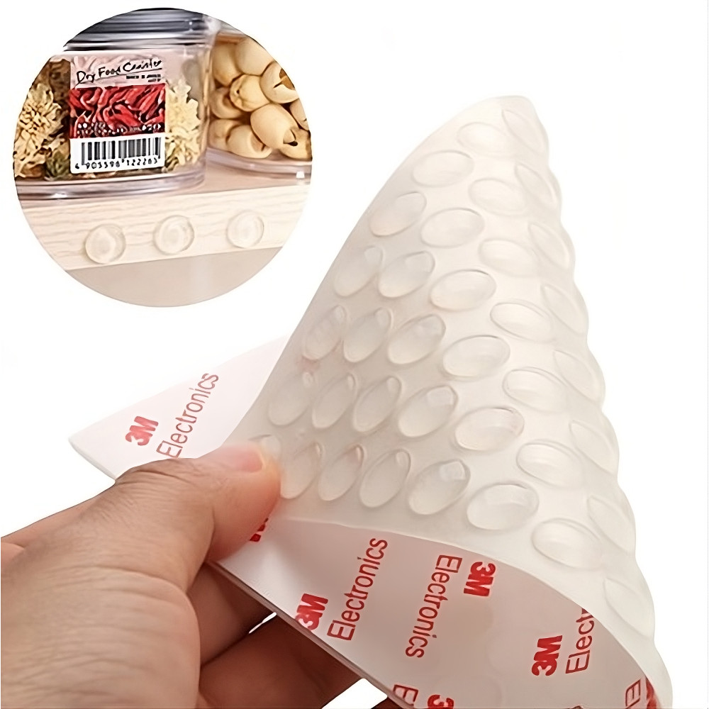 Clear Self Adhesive Rubber Bumper Pad Plastic Cushions Door Stopper ...