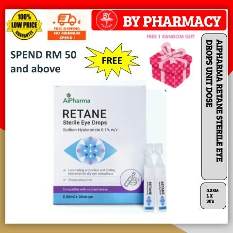 AiPharma Retane Sterile Eye Drops Unit Dose (30's) | Shopee Malaysia