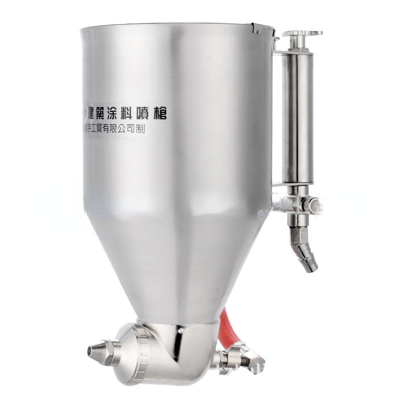 Exterior Wall Real Stone Paint Spray Gun Diatom Mud Stainless Steel ...