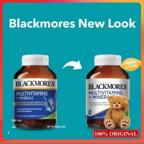 Blackmores Multivitamins + Minerals 60's | Shopee Malaysia