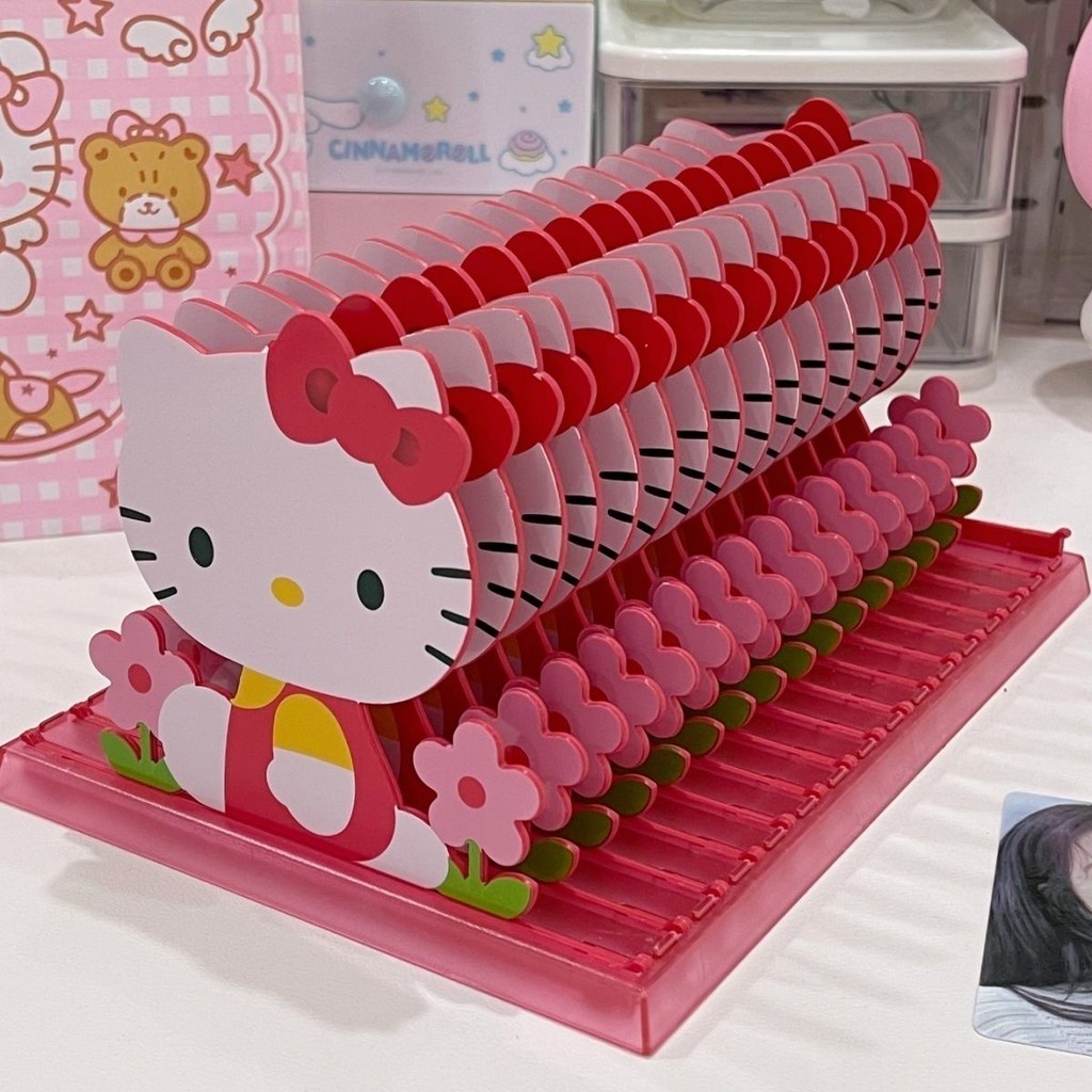 Hello Kitty Bookshelf Desktop Shelf Desk File Storage Rack Student ...