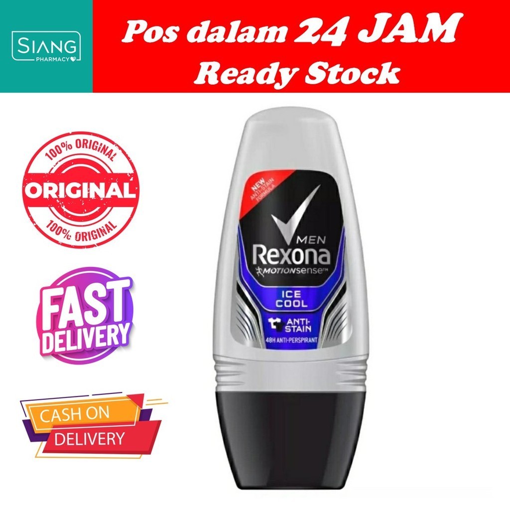 (Expiry : 06/2024) Rexona Men Ice CL Marked 50ml | Shopee Malaysia