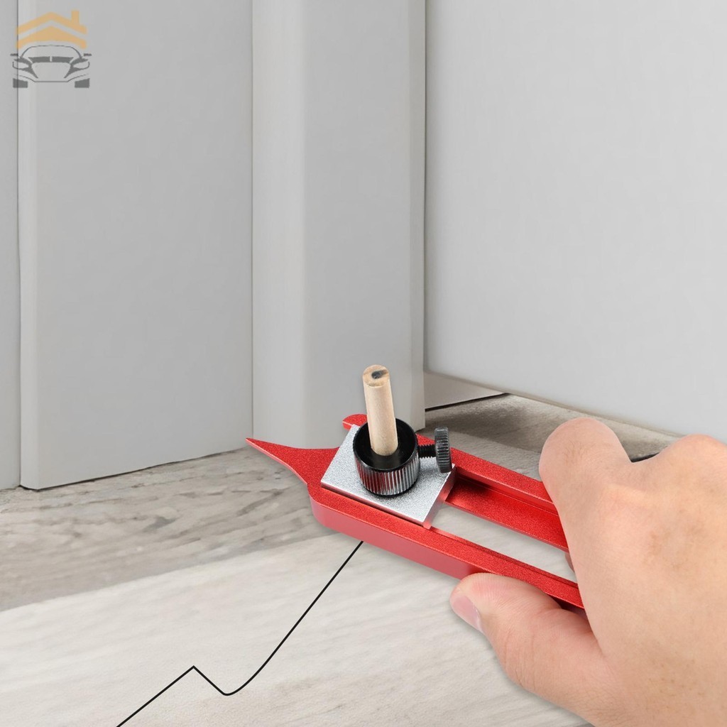 Profile Scribing Ruler with 6 Pencil Precise Contour Scribe Tool ...