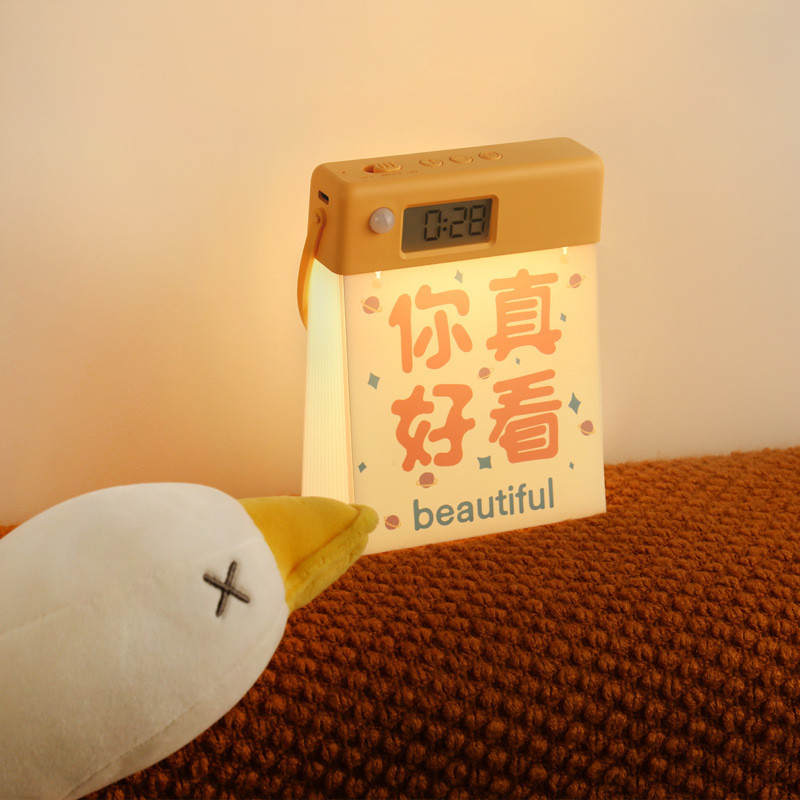 Calendar Night Light Creative Calendar Pat Night Lamp Dimmable Nursery ...