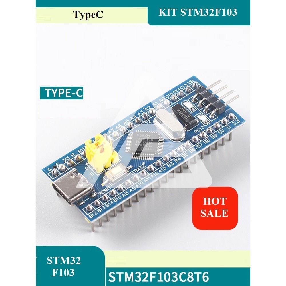 STM32F103C8T6 module with typeC connection | Shopee Malaysia
