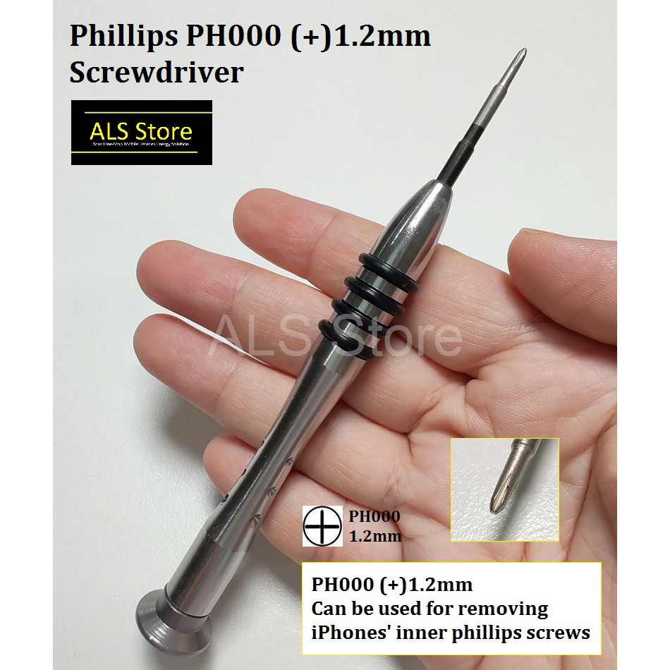1.2mm Philips Screwdriver PH000 for iPhon Android Mobile Phone Laptop ...