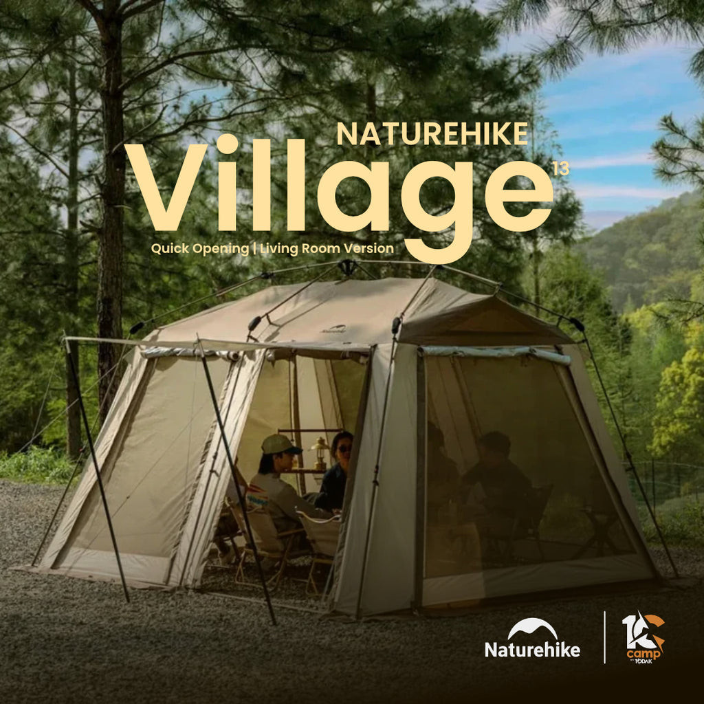 CNH23ZP12003 NATUREHIKE Village 13 Quick-Opening Tent (Living Room ...