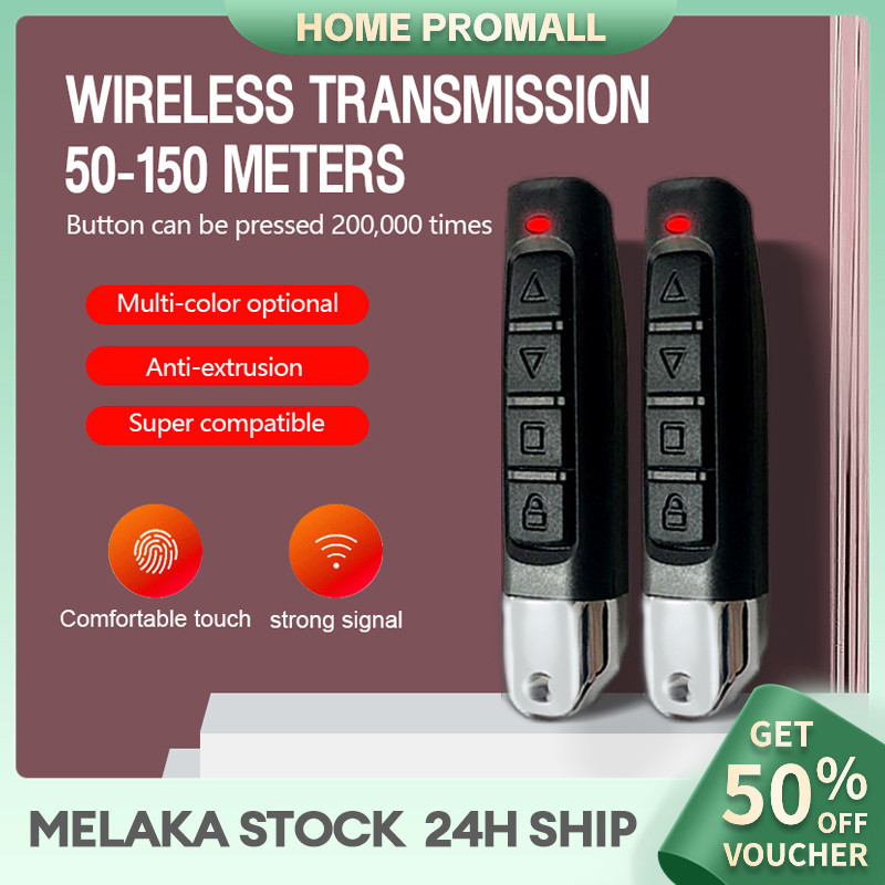 330/433Mhz Car Key Garage Door Gate Opener Remote Control Duplicator Security Accessories Clone ...