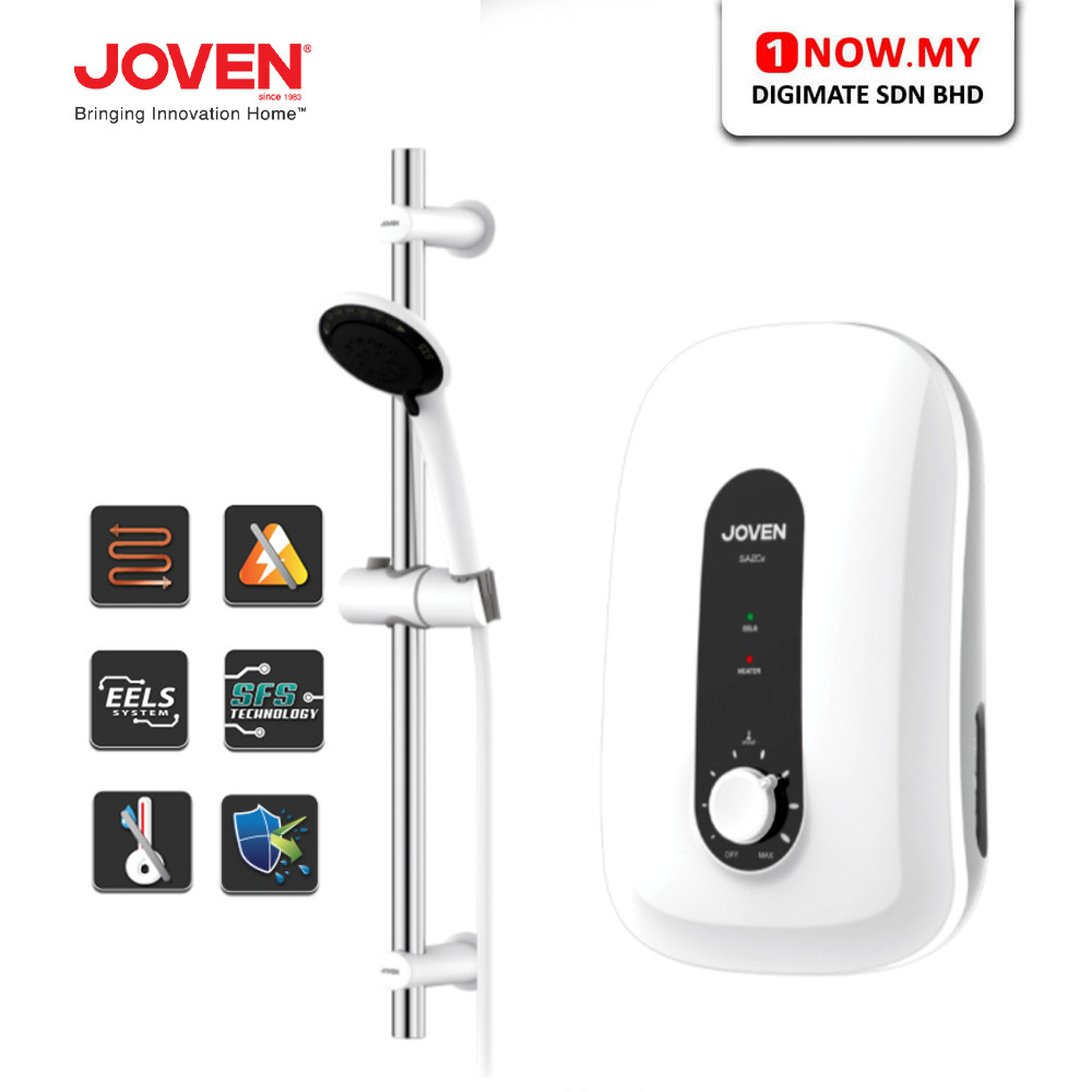 JOVEN Water Heater Without Pump SA20E (White) | Pemanas Air Mandi 热水器 ...