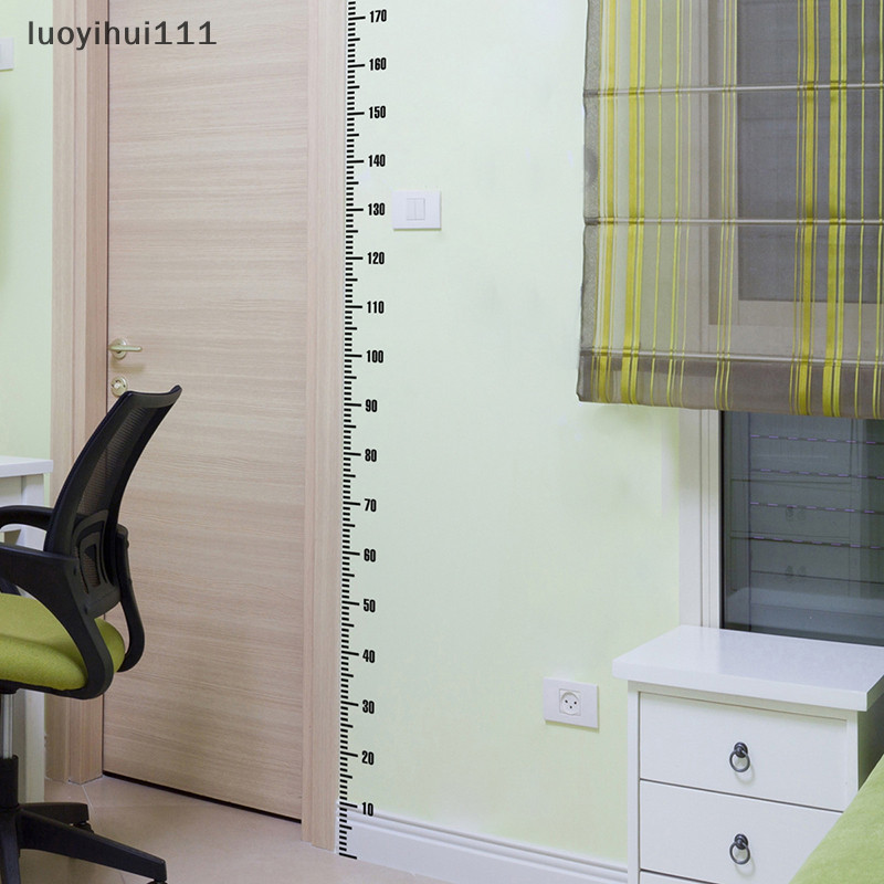 [luoyihui111] Cartoon Height Scale Wall Sticker Creative Measure Height ...