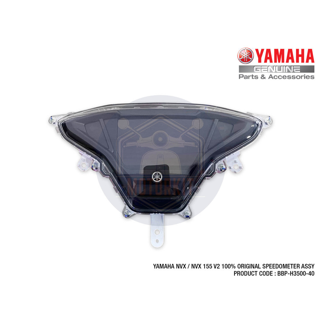 YAMAHA NVX 155 V2 NVX155 AEROX 100% ORIGINAL KEYLESS SPEEDO METER ASSY ...