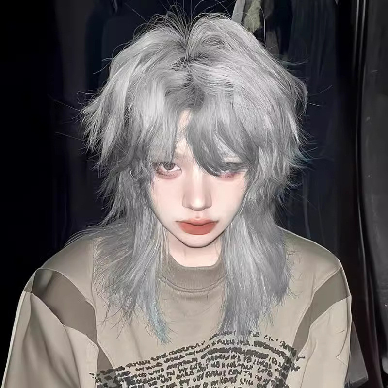 Xingcheng 203 Mullet Head Japanese cos Wig Male Wolf Tail Short Hair ...