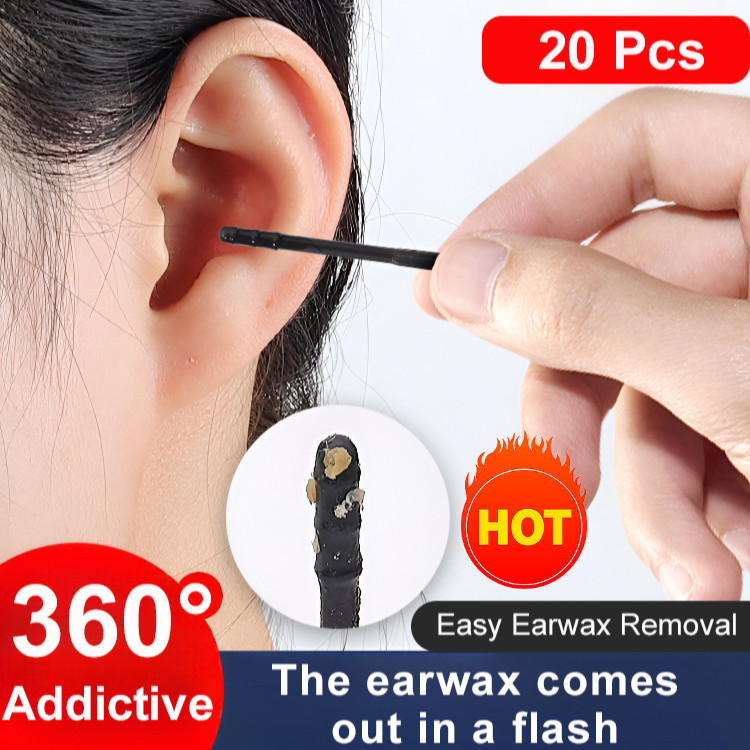 Sticky ear stick spiral ear pick cleaning stick ear pick sticky ear ...