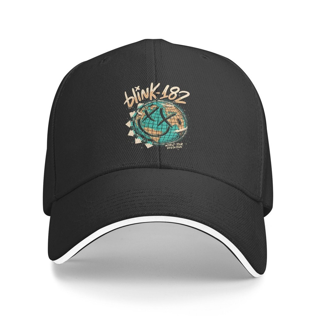 Blink 182 World Tour 2023 2024 Hot Print Wear Fashion Baseball Cap ...