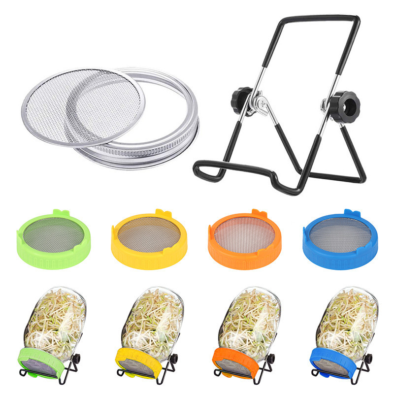 86mm Bean Seed Sprouting Screen Covers Plastic Germination Tray ...