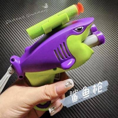 mainan Tik Tok Lobak Shark Senapang Mainan Kanak-Kanak 3d Pistol ...